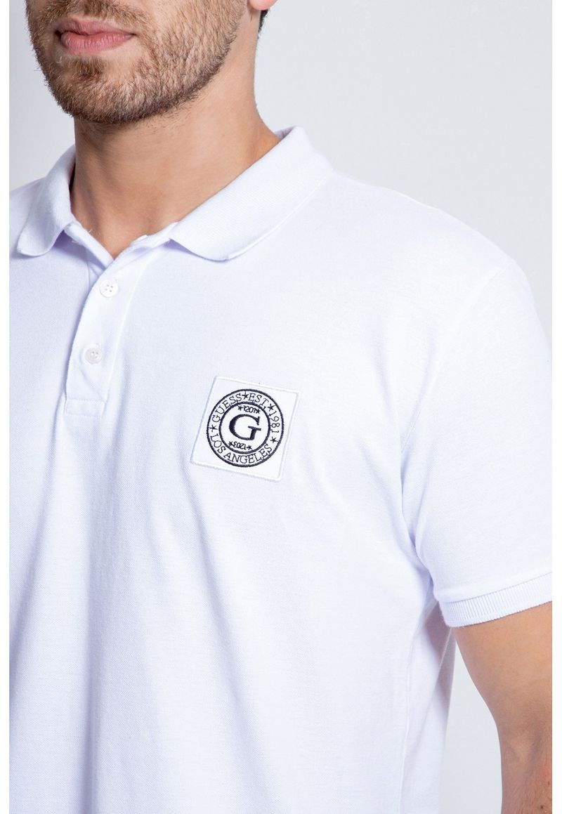 Polos Tommy Hilfiger Hombre Polo Guess Eco Lyle Hombre - Blanco ...
